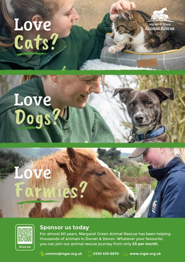 Margaret Green Animal Rescue | Become a Sponsor